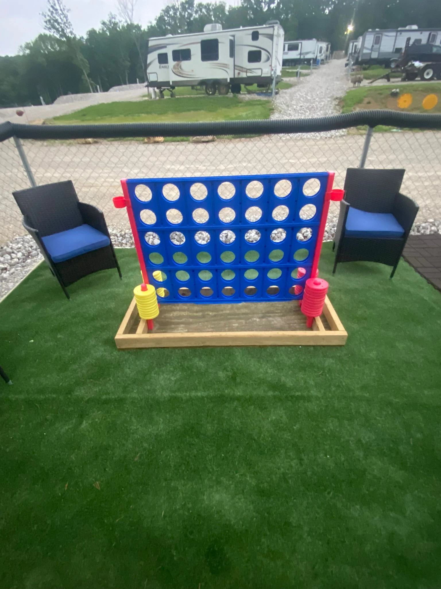 Giant Connect Four - Quest Wildlife Mini Golf and Outdoor Games